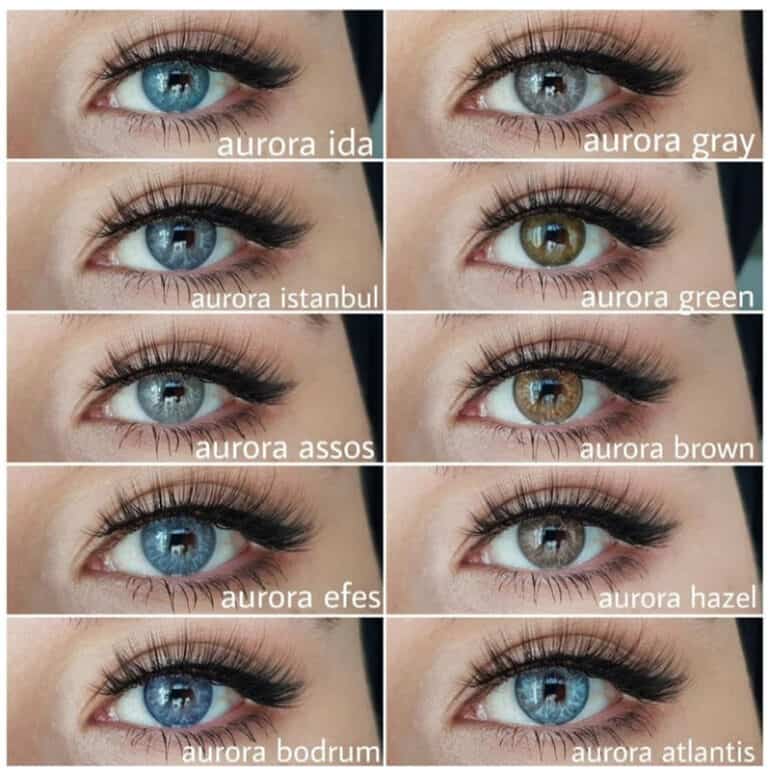 لنز رنگی سالانه FX سری Aurora